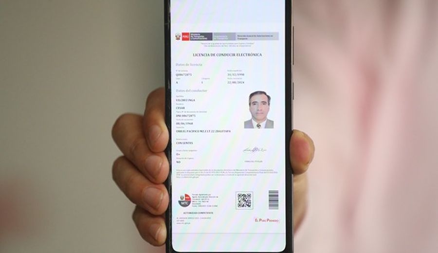 MTC emitió más de medio millón de licencias de conducir electrónicas