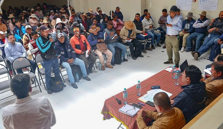 MTC y comunidades de Espinar acuerdan hoja de ruta para destrabar la ...
